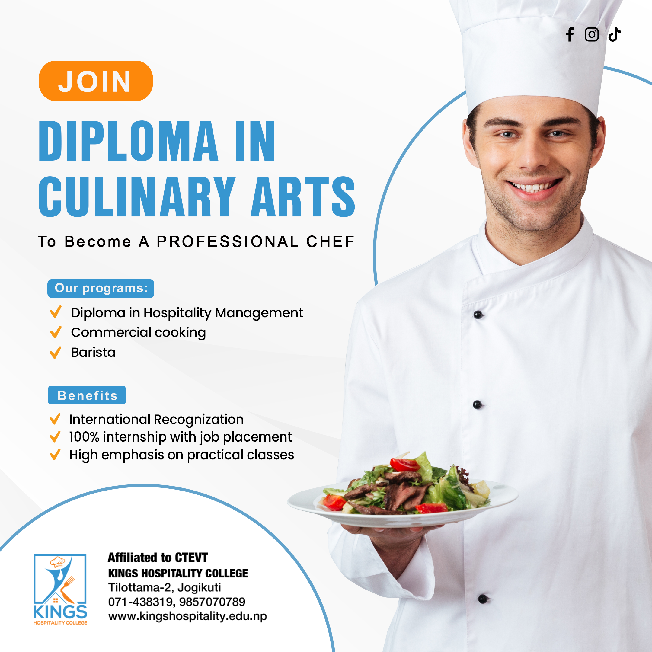 Culinary Arts Degree Diploma In Culinary Arts | Kings Hospitality